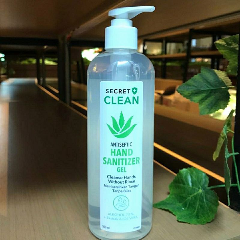 Jual Secret Clean Handsanitizer Gel 500ml | Shopee Indonesia