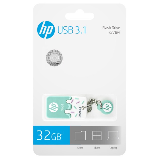 Jual Flashdisk HP 32GB ORIGINAL 778W ( USB 3.1 ) | Shopee Indonesia