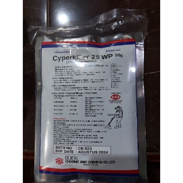 Jual Insektisida CYPERKILLER 25 WP | Shopee Indonesia