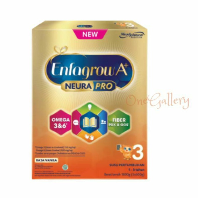 Jual Susu Enfagrow A+ 3 Vanilla 1800gr/3600gr | Shopee Indonesia