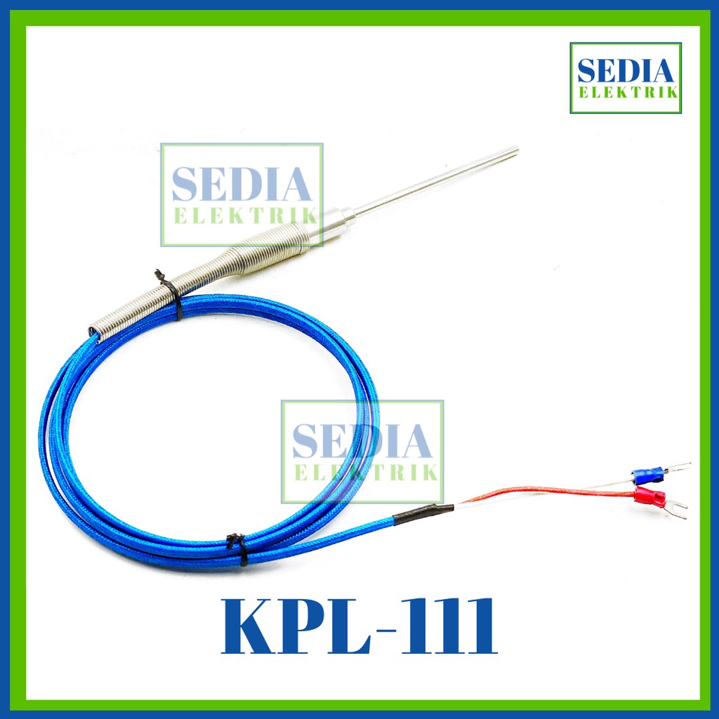 Jual Termocouple Termokopel Tipe K KPL-111 Tanpa Drat Kabel Biru 2M ...