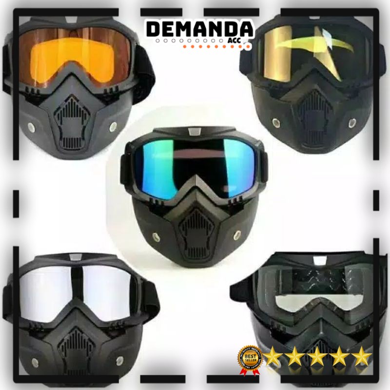 Jual Kacamata gogle mask Google goggle motor helm TRABAS SUPERMOTO ...