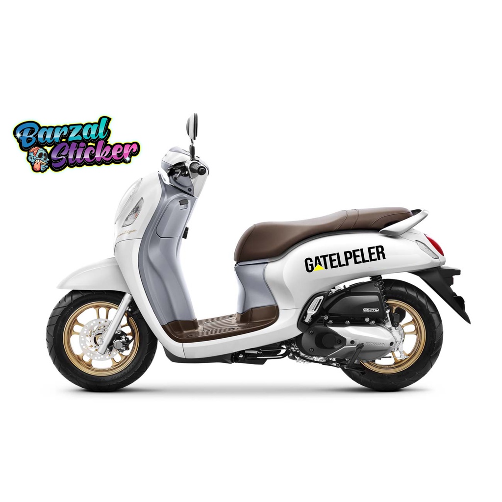 Jual sticker motor logo cutting cuting motor unik kata kata plesetan ...