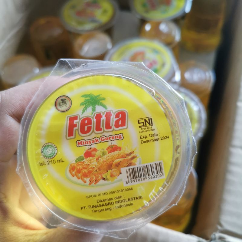 Jual Fetta Minyak Goreng Gelas 210ml | Shopee Indonesia