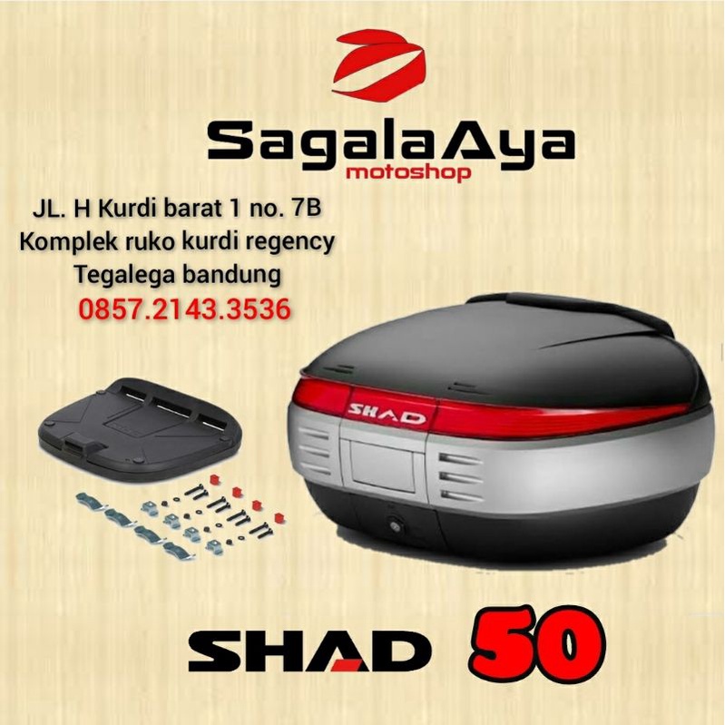 Jual box motor shad 50 sh50 nmax xmax adv pcx versys inazuma tiger bmw ...