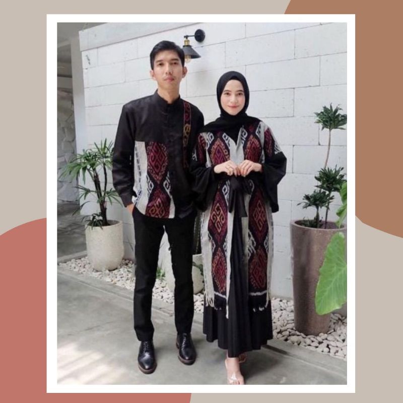 Jual [ READY ] Dress tenun - Dress etnik - set couple tenun - set family - baju tenun keluarga ...