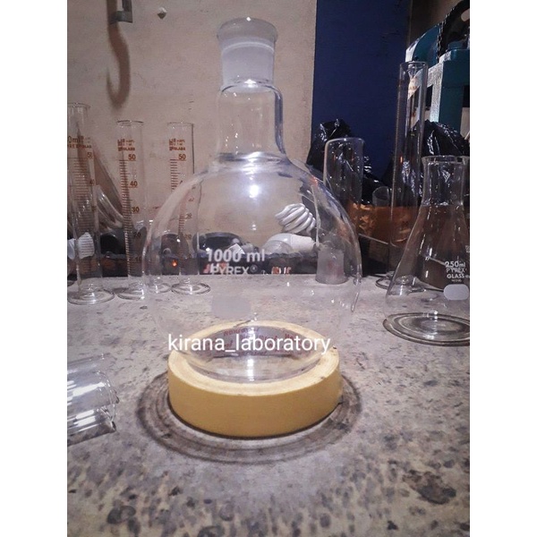 Jual Labu didih 1000ml Ts 24/29 Pyrex - Boiling Flask 1000ml Ts 24/29 ...