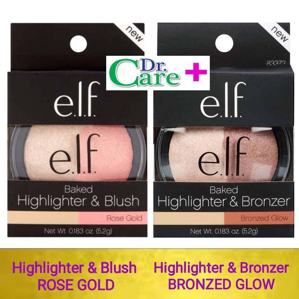 Jual elf E.L.F Baked Highlighter & Blush ROSE GOLD / Baked Highlighter ...