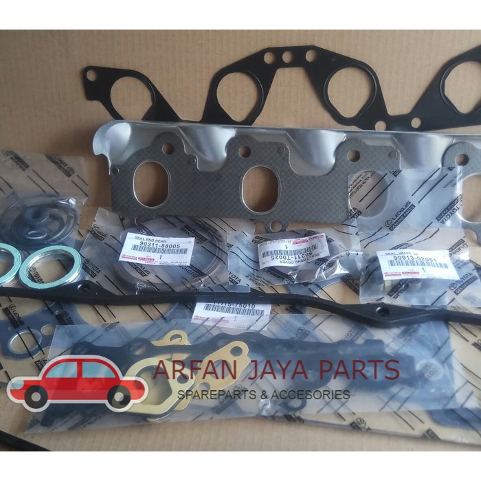 Jual PARTS Packing Set Full Set Gasket Engine Overhaul Kijang Kapsul 7K ...