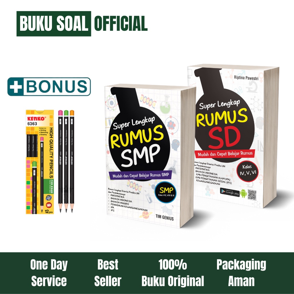 Jual BUKU RUMUS SMP - RUMUS SD - SUPER LENGKAP RUMUS SD & SMP - BEST ...