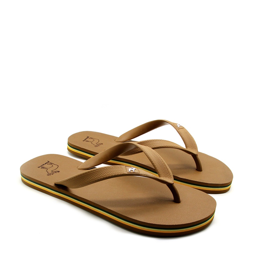 Jual Sandal Panama Classic / Sendal Jepit Pria Coklat Muda / Sandal ...