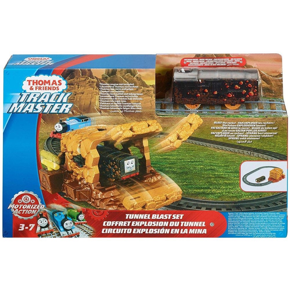 Jual Thomas and Friends TrackMaster Tunnel Blast playset Kereta Anak ...