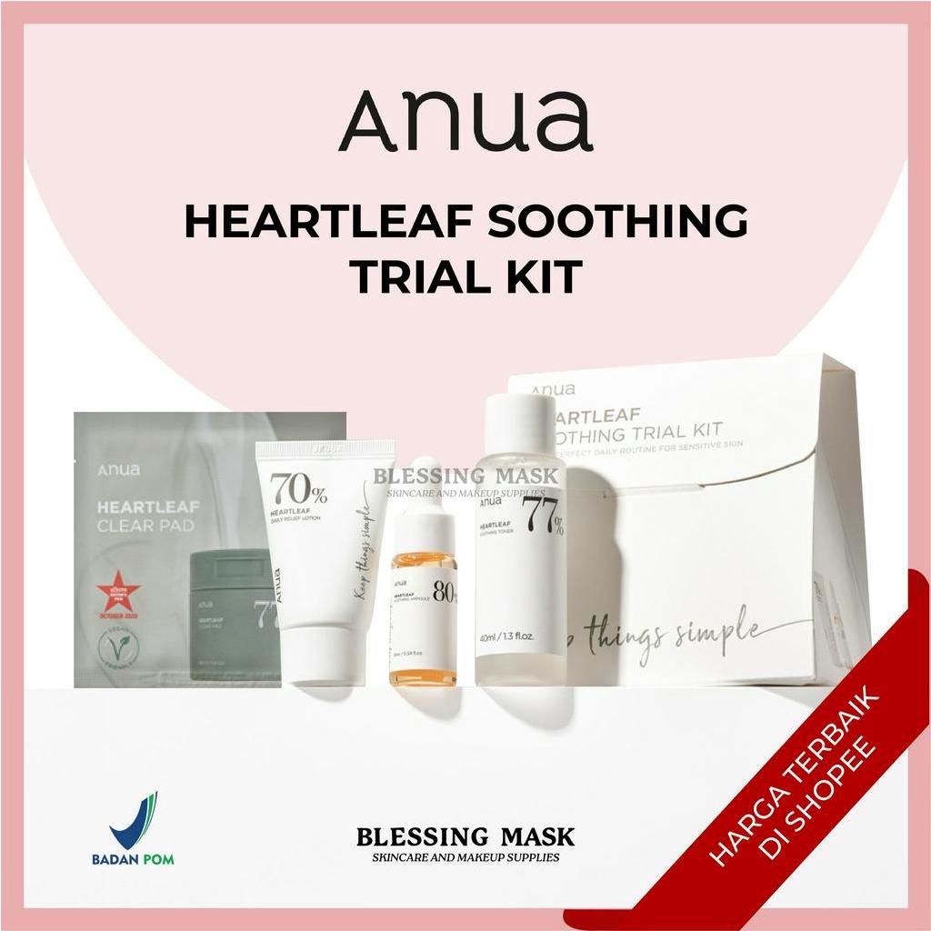 Jual ANUA Heartleaf Soothing Trial Kit | Shopee Indonesia