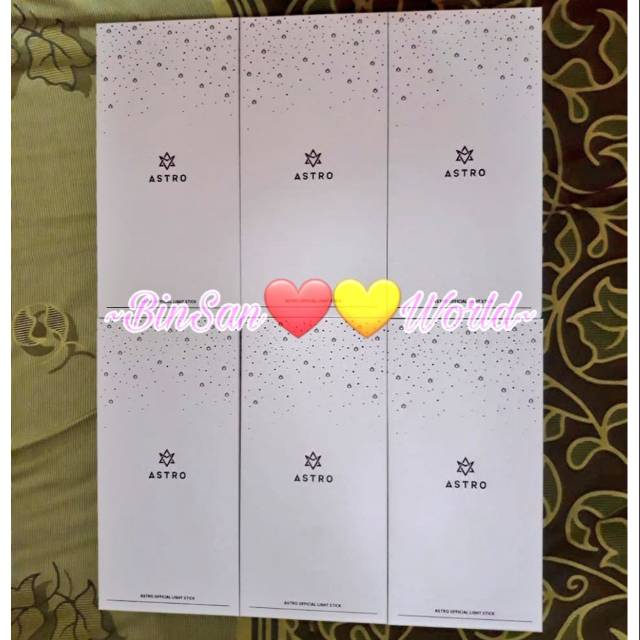 Jual ASTRO OFFICIAL LIGHT STICK (ROBONG) & SLOGAN | Shopee Indonesia