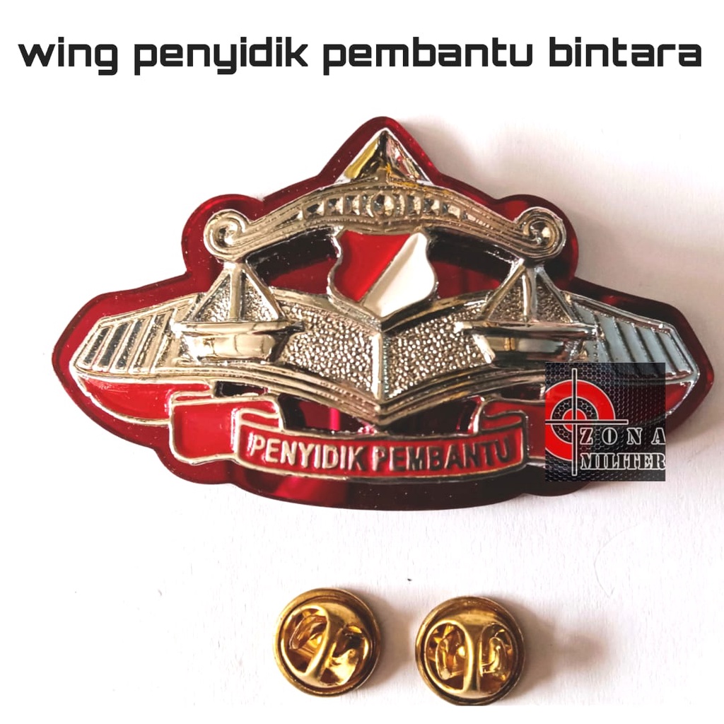 Jual PREMIUM - Brevet Pin Wing Penyidik Pembantu Polri PPNS Mirror ...