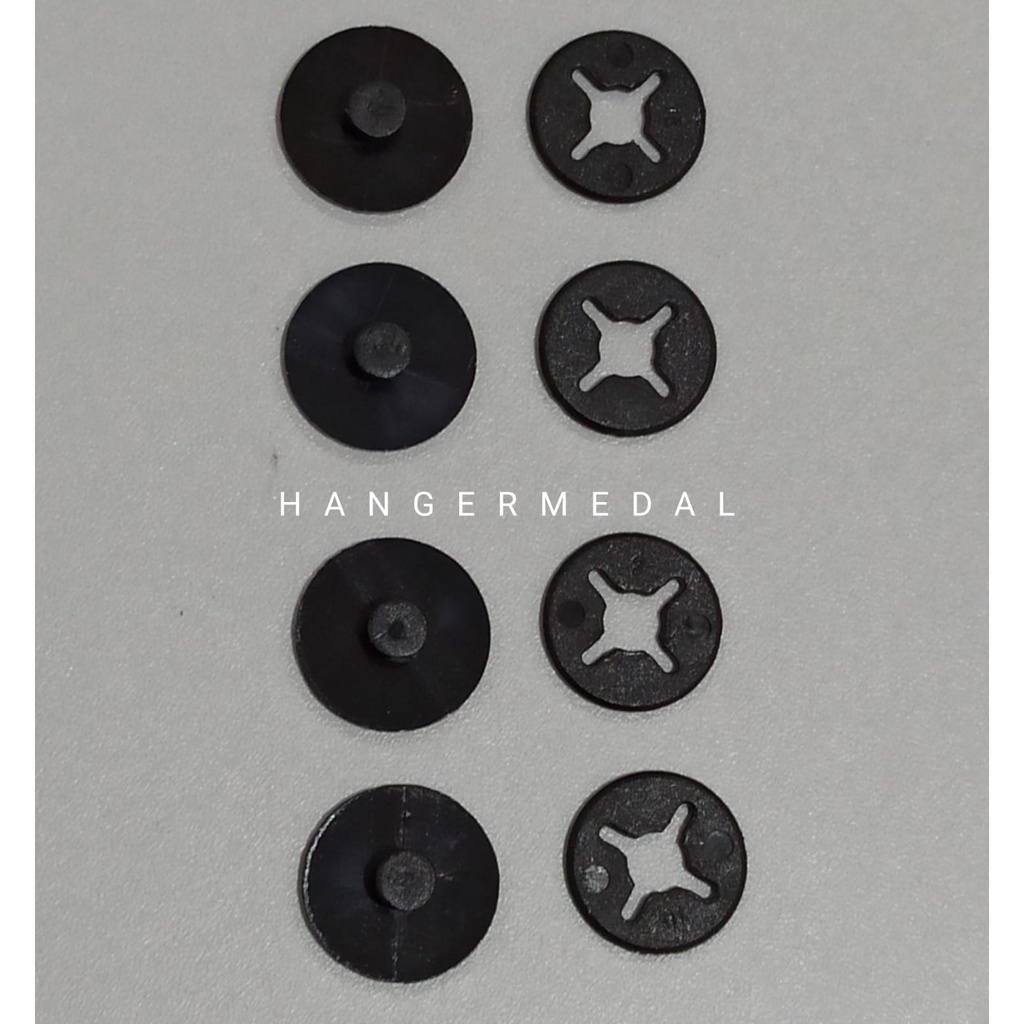 Jual Race BIB Button - Kancing BIB nomor dada Lomba Lari (1 set isi 4 ...