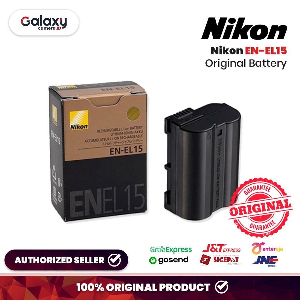 Jual Baterai Nikon EN-EL15 Original | Shopee Indonesia