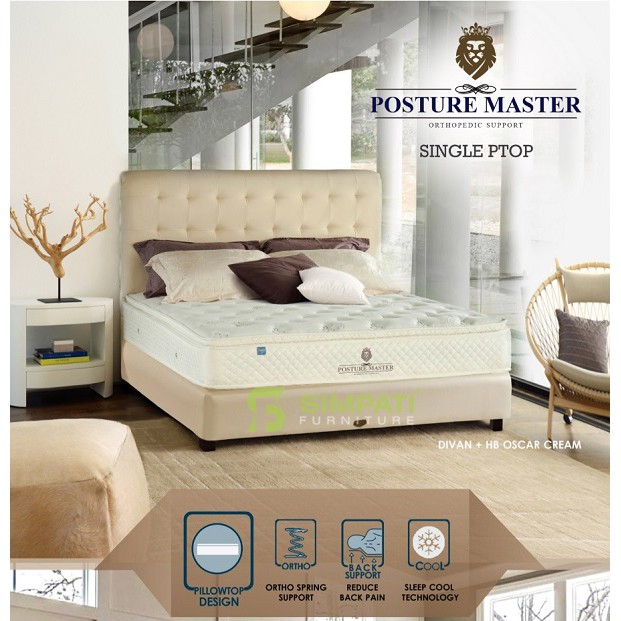 Jual Quantum Posture Master Orthopedic Single Pillowtop Hanya Kasur ...
