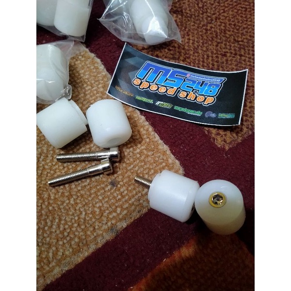 Jual Bandul Jalu stang roadrace teflon plus baut balancer stang teflon ...