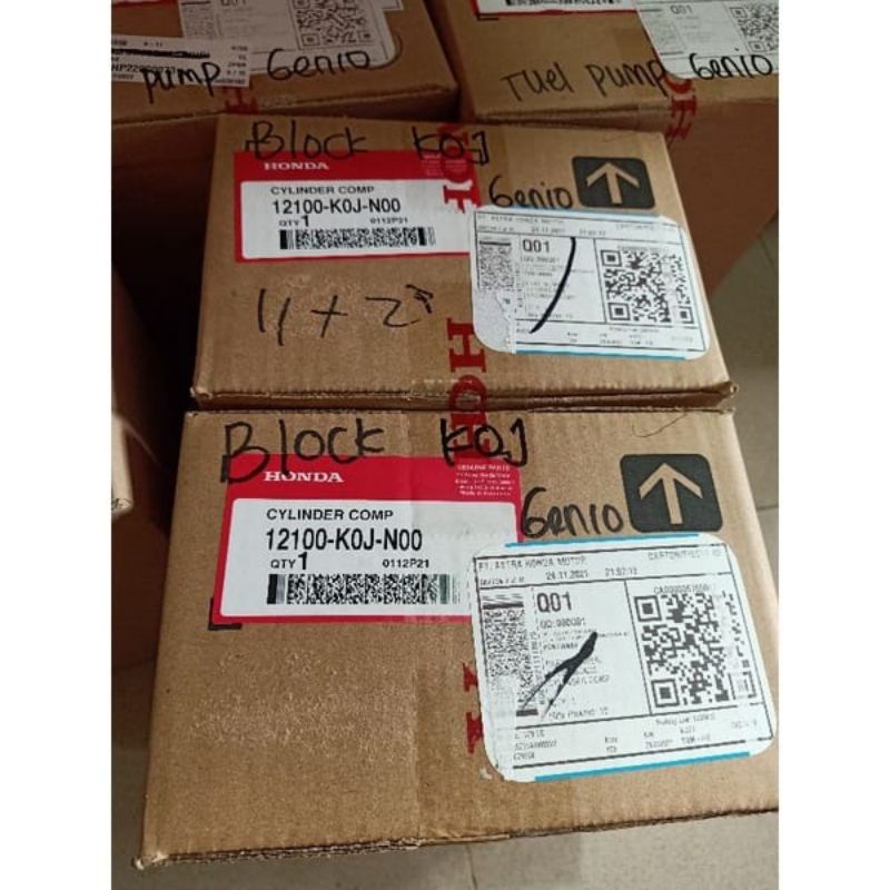 Jual Cylinder Comp Blok Genio Beat K1A Scoopy K2F Ahm Original 12100-K0J-N00 | Shopee Indonesia