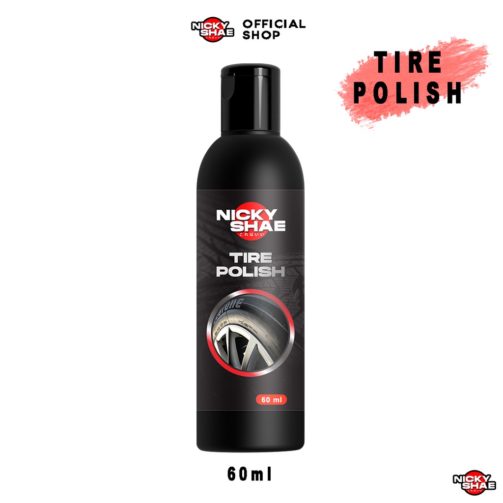 Jual SEMIR PENGHITAM BAN 60 ML DAN JOK MOBIL / MOTOR TIRE POLISH GEL ...