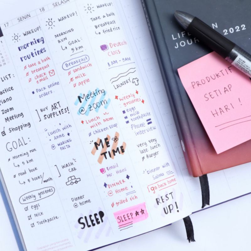 Jual Planner 2022 - Life Plan Journal | Shopee Indonesia