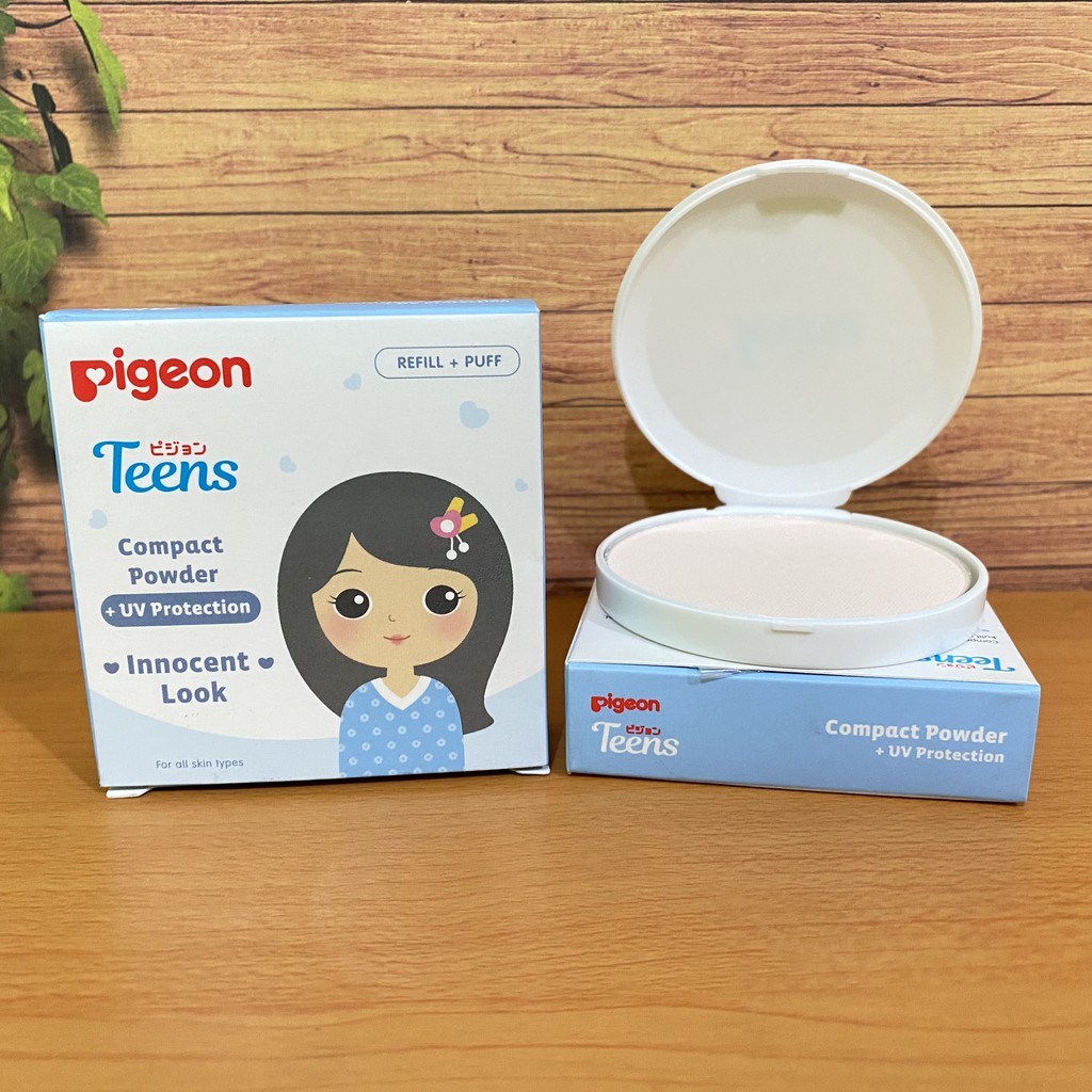 Jual Pigeon Teens Compact Powder - UV Protection Innocent Look REFILL ...