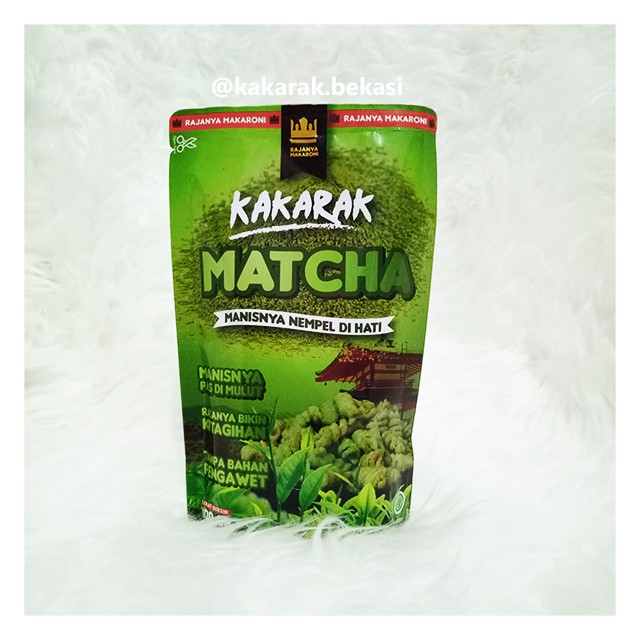 Jual DISTRIBUTOR RESMI BEKASI KAKARAK Makaroni Matcha | Shopee Indonesia