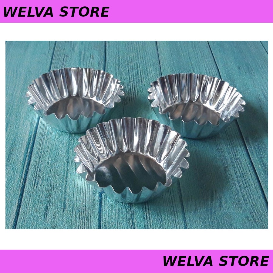 Jual Cetakan Kue SUS Alumunium Ukuran B7 Set Isi 20 Pcs | Shopee Indonesia