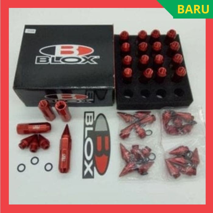 Jual Baut Roda Mobil Racing Lugnut 1 5 Blox Baut Velg Mobil Variasi ...