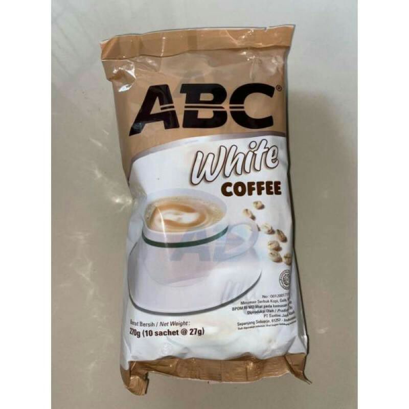 Jual KOPI ABC White Coffee Pouch - 10's x @27gr | Shopee Indonesia