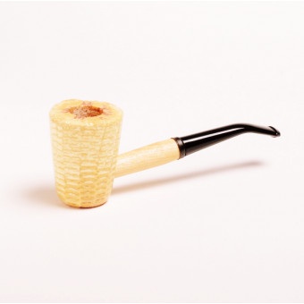 Jual Missouri Meerschaum - Mark Twain Corn Cob Pipe - Bent | Shopee Indonesia