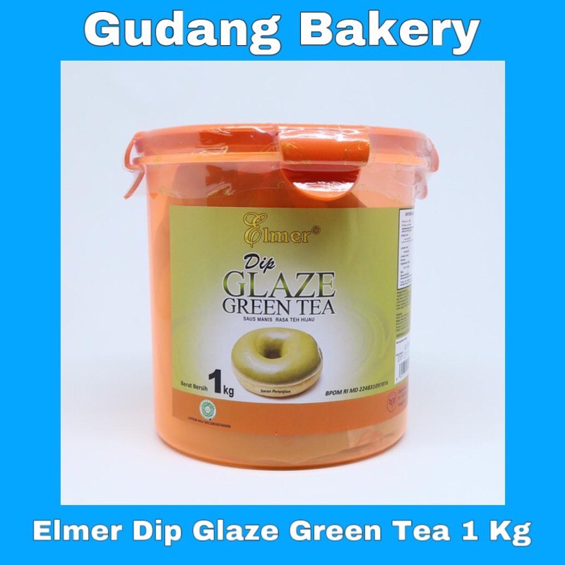 Jual Elmer Dip Glaze Green Tea 1 Kg | Shopee Indonesia
