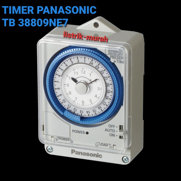 Jual Panasonic TB38809NE7 TB388 Timer Time switch 220V | Shopee Indonesia
