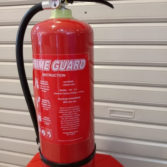 Jual ALAT PEMADAM API APAR LIQUID GAS BERSIH HATRONE PRIME GUARD 3.5KG | Shopee Indonesia