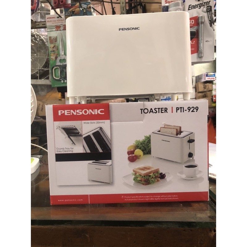 Jual Toaster Pemanggang Roti Pensonic PTI-929 -Double Eject Toaster ...