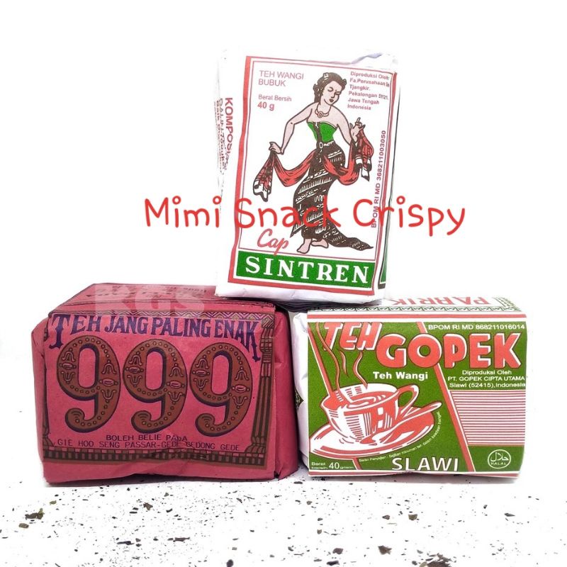Jual TEH SOLO 3 IN 1 (SINTREN, GOPEK, 999) | Shopee Indonesia