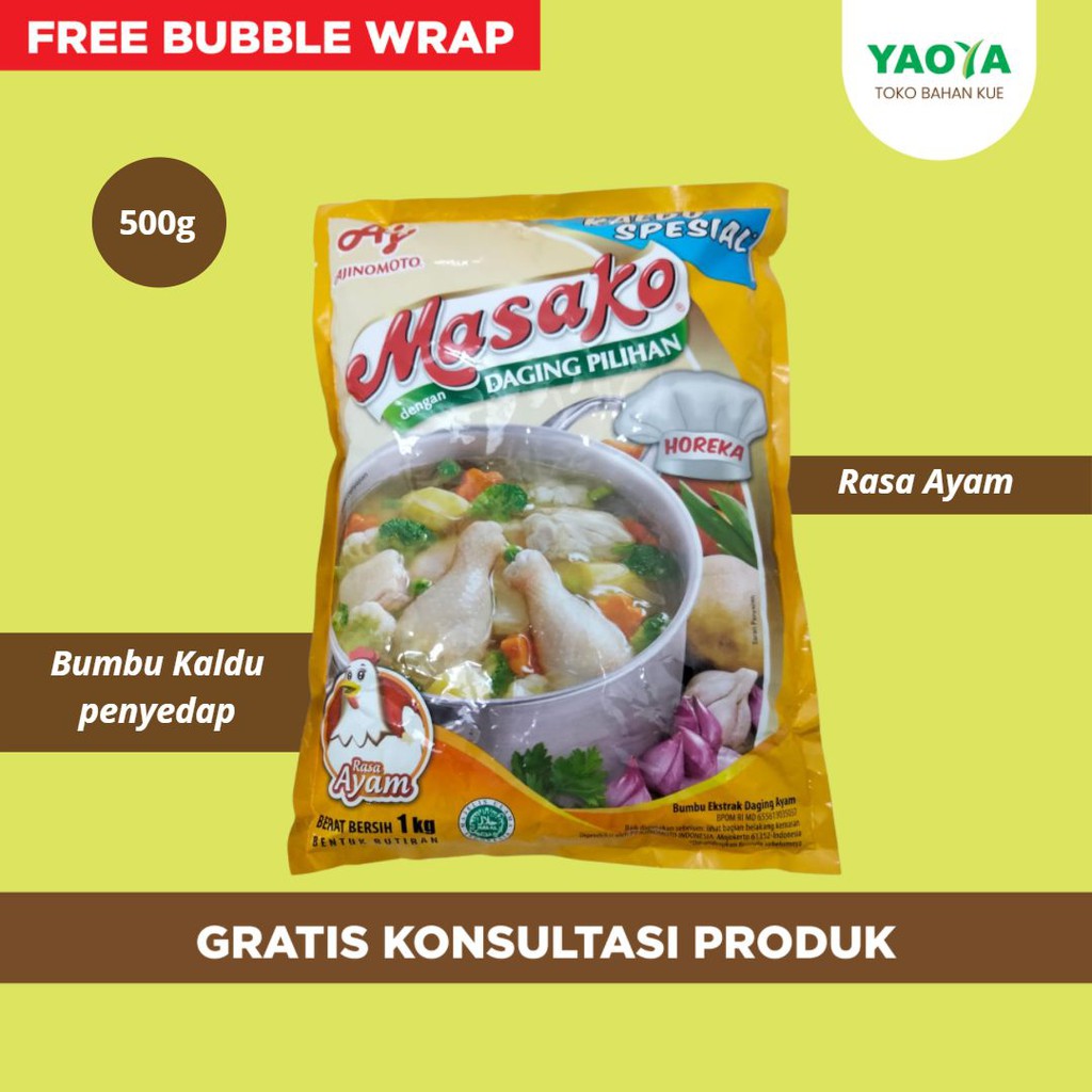 Jual MASAKO 1KG BUMBU EKSTRA DAGING AYAM GKGMA | Shopee Indonesia