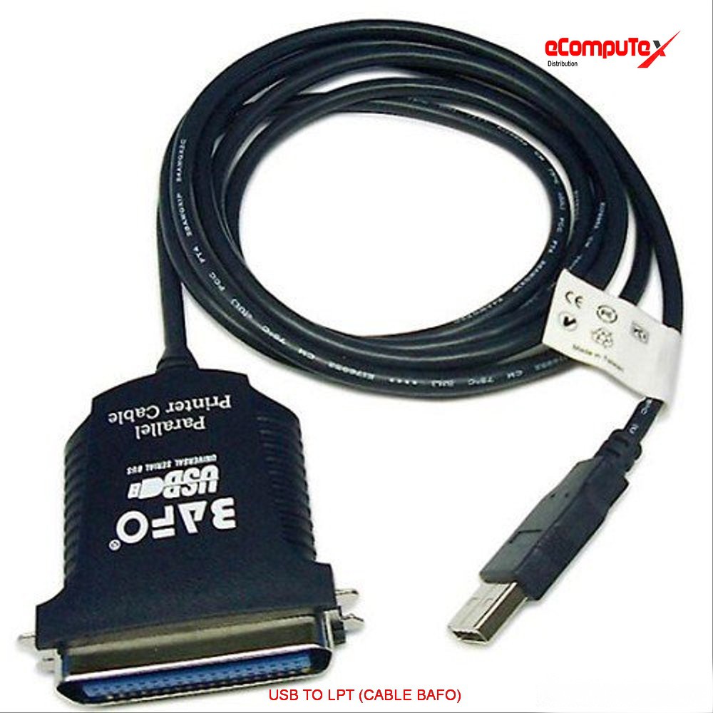 Jual USB TO LPT CABLE BAFO / USB TO LPT PARALEL PRINTER | Shopee Indonesia