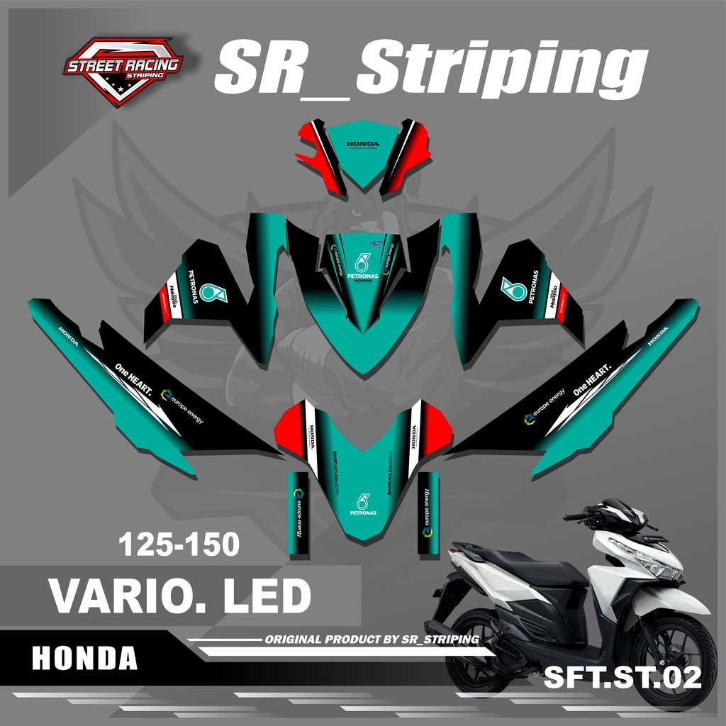 Jual Sticker Decal Full Body VARIO LED - Sticker Decal VARIO LED Motif ...
