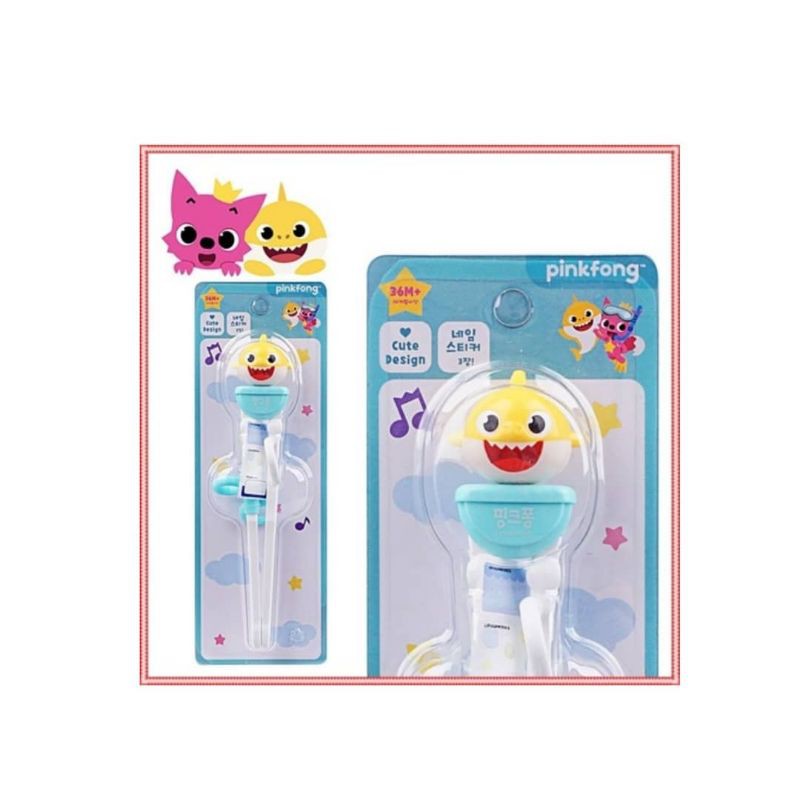 Jual Sumpit Training Anak Pinkfong Baby Shark - Chopstick | Shopee ...