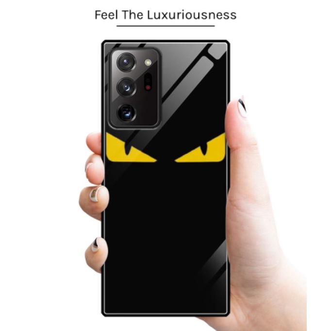 Jual premium softcase glass eyes black Samsung note 20 ultra/note 20 ...