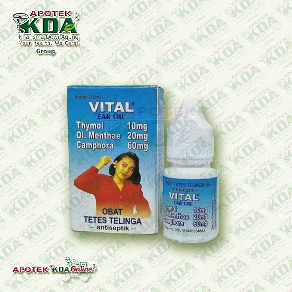 Jual VITAL EAR DROP 10 ML | TETES TELINGA | Shopee Indonesia