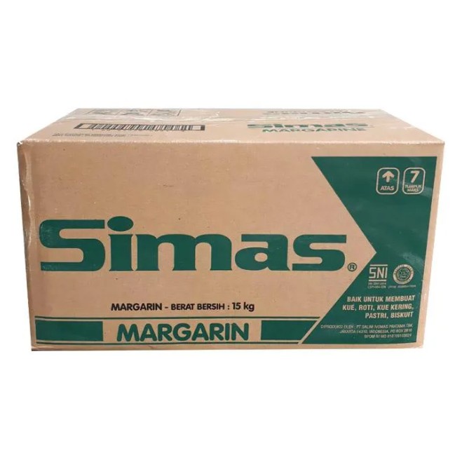 Jual Simas Margarine 15 kg kartonan / Mentega Simas | Shopee Indonesia
