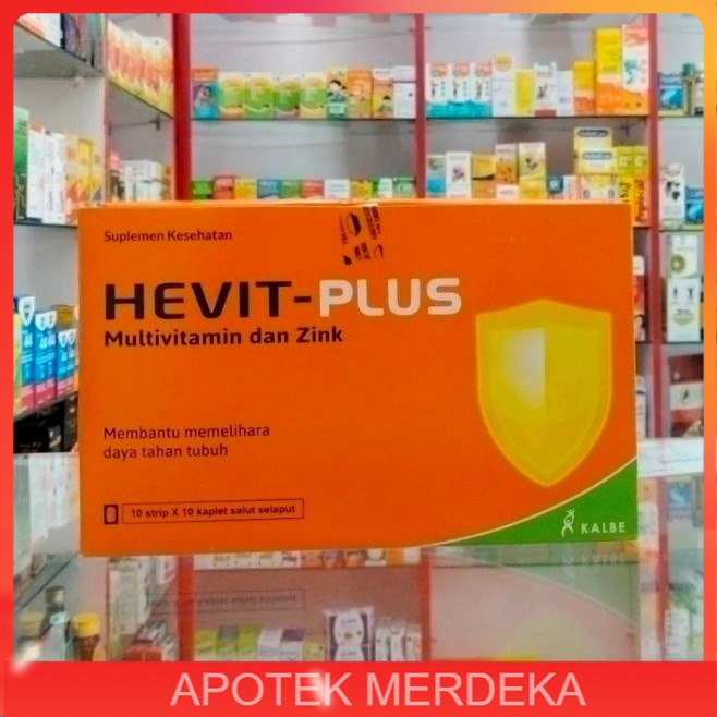 Jual hevit plus strip 10 tablet / multivitamin | Shopee Indonesia