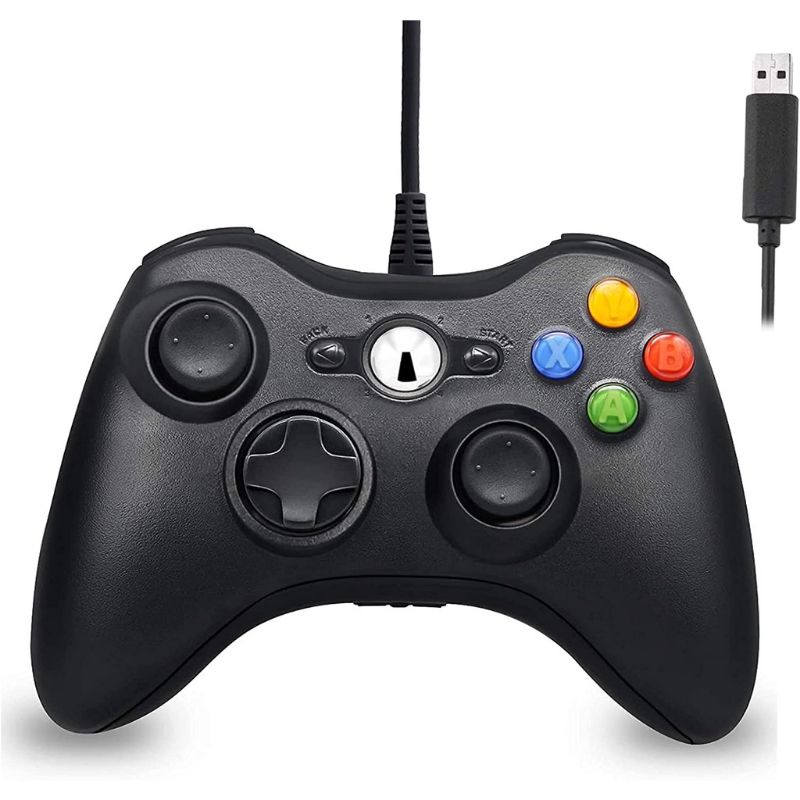 Jual Xbox 360 Wired Controller, USB xbox Controller PC Gamepad with ...