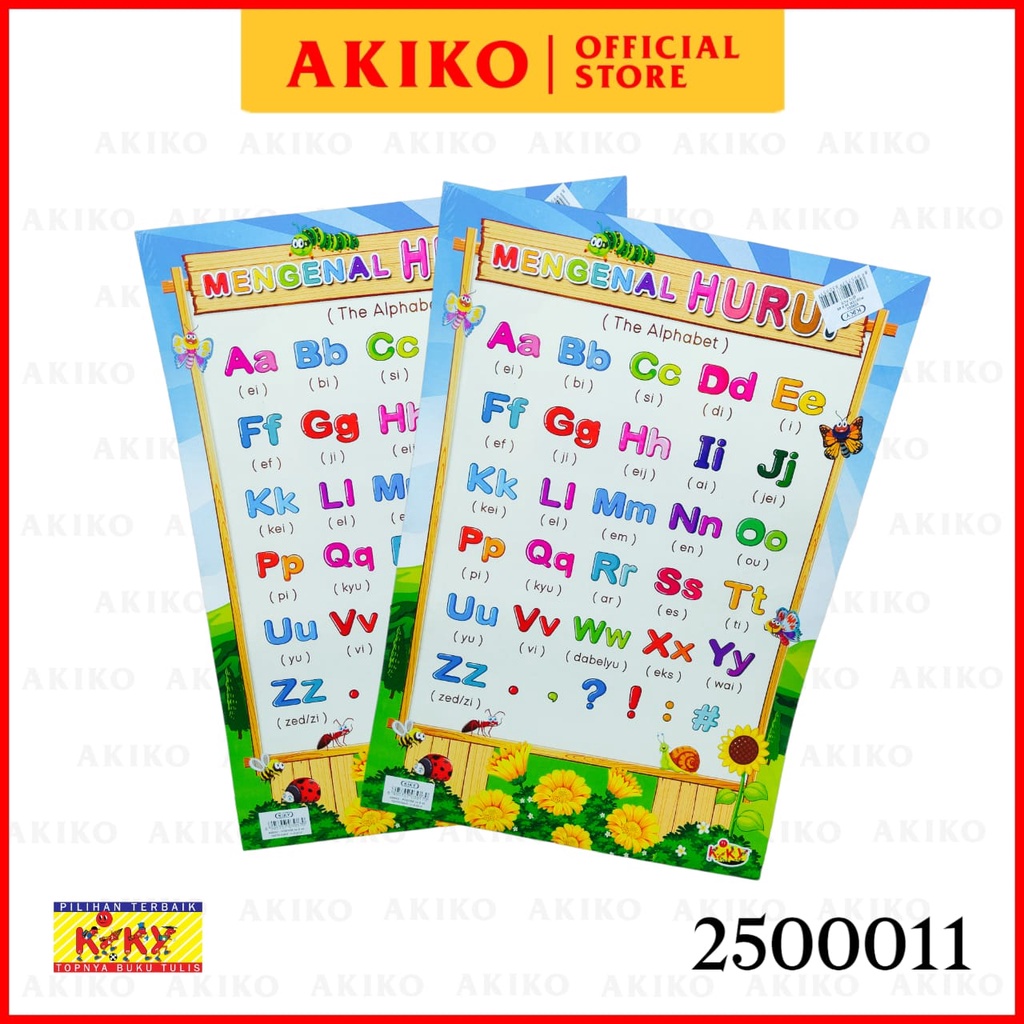 Jual Poster 34x49 Huruf | Shopee Indonesia