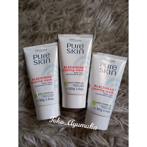 Jual Pure Skin Blackhead Mask for Oily skin masker | Shopee Indonesia