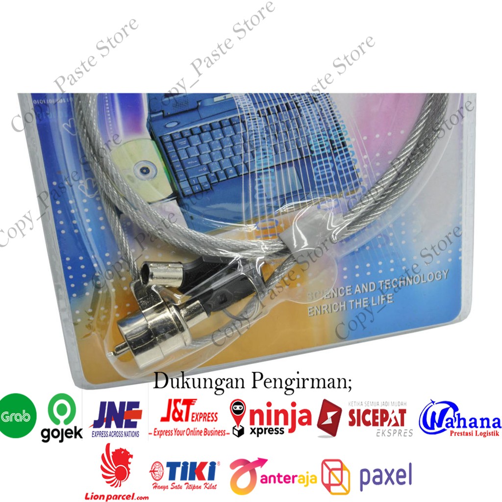 Jual Notebook key lock - Pengaman Laptop Key Security Lock | Shopee ...