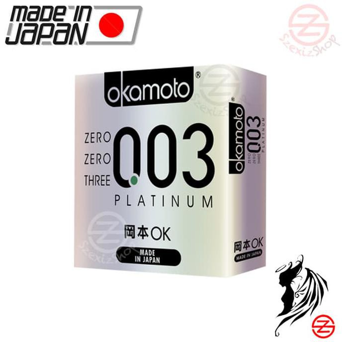 Jual Okamoto Kondom Platinum 0.03 (2 Pcs) | Shopee Indonesia